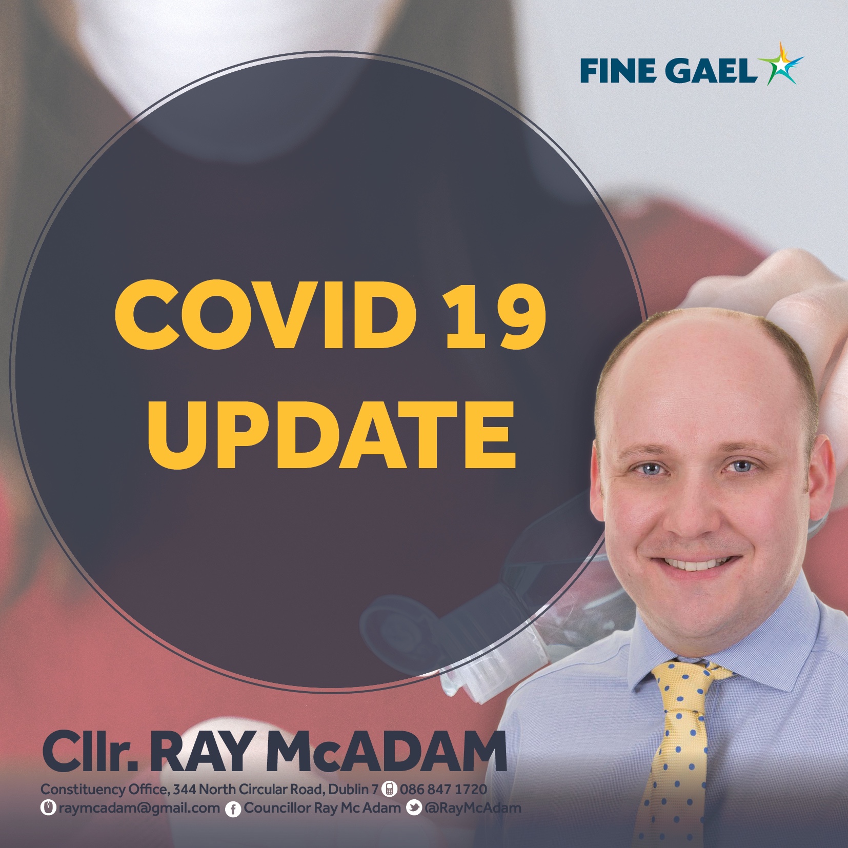 Schools to re-open – Councillor Ray McAdam