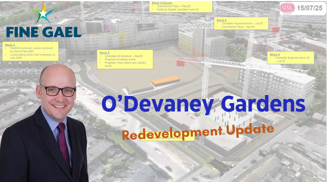 Keeping you updated on the O’Devaney Gardens redevelopment project ...